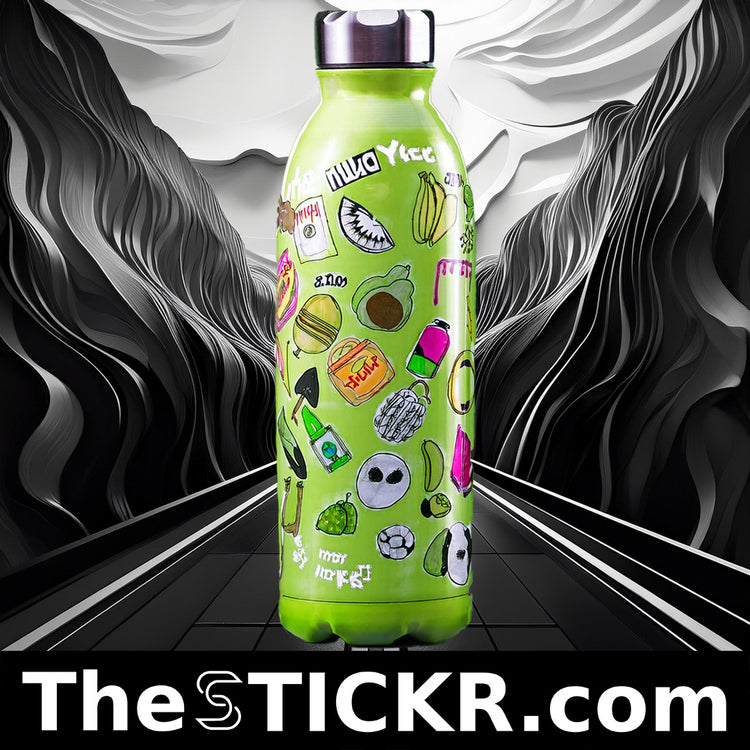 Hydrate in Style: How to Create the Perfect Custom Stickers for Your W ...